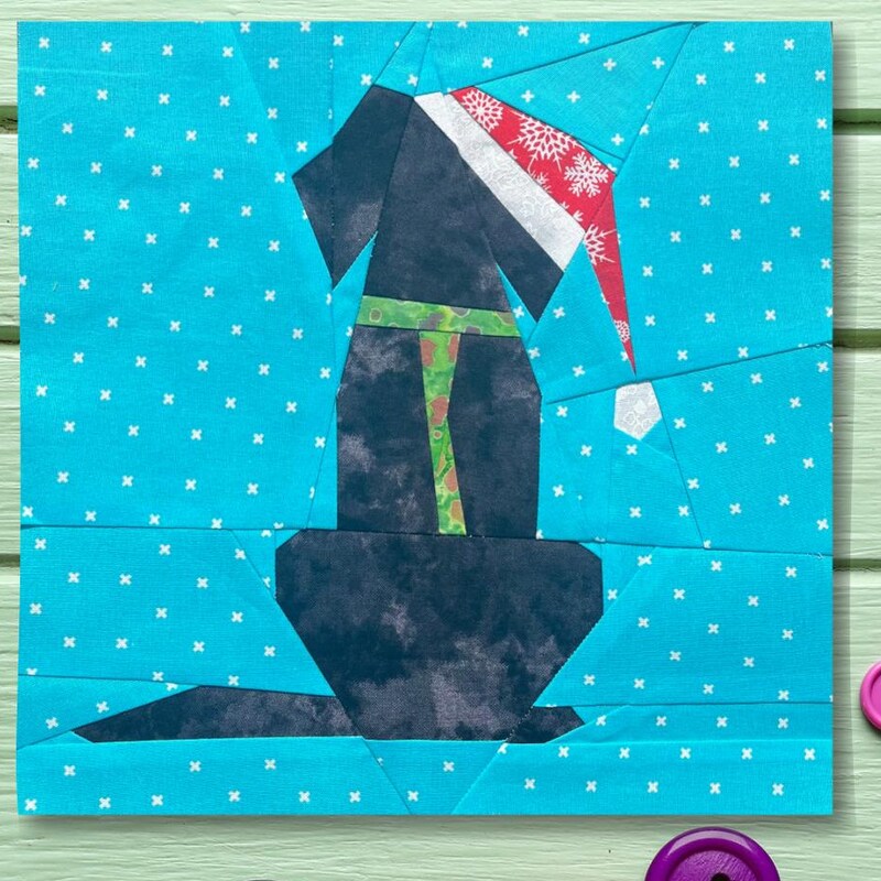 Dog Quilt Block Pattern - Etsy