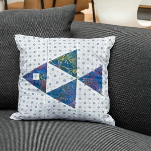 Fish Quilt Block Pattern Beginners Easy Foundation Paper Piecing FPP ...