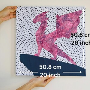 Dragon Quilt Block Pattern Foundation Paper Piecing FPP Instant ...