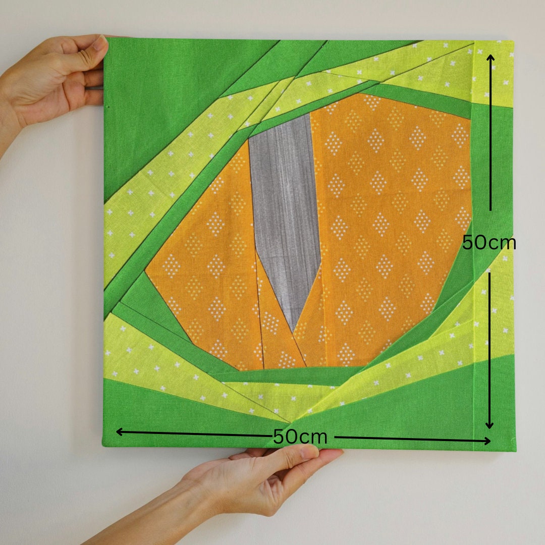 Dragon Eye Quilt Block Pattern Foundation Paper Piecing PDF FPP 50 X ...