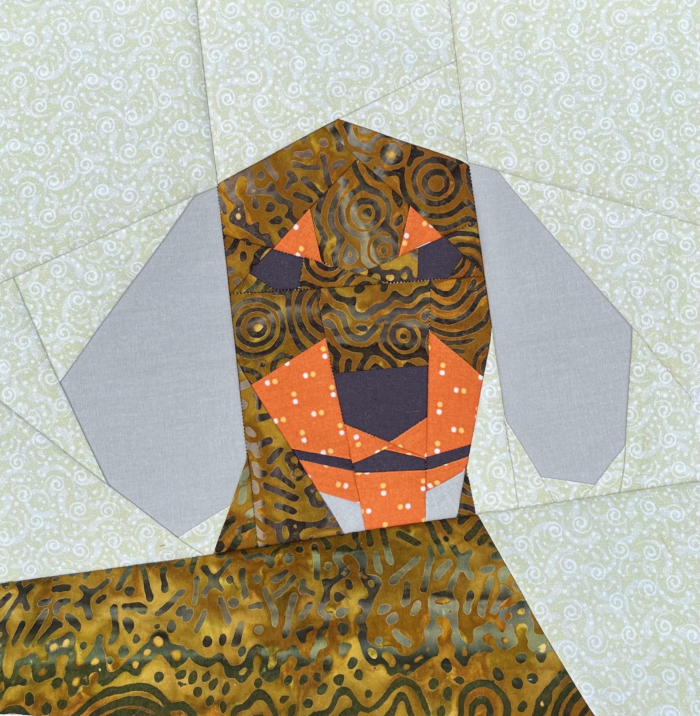 FPP Pattern Dachshund Dog Foundation Paper Piecing Quilt Block PDF ...