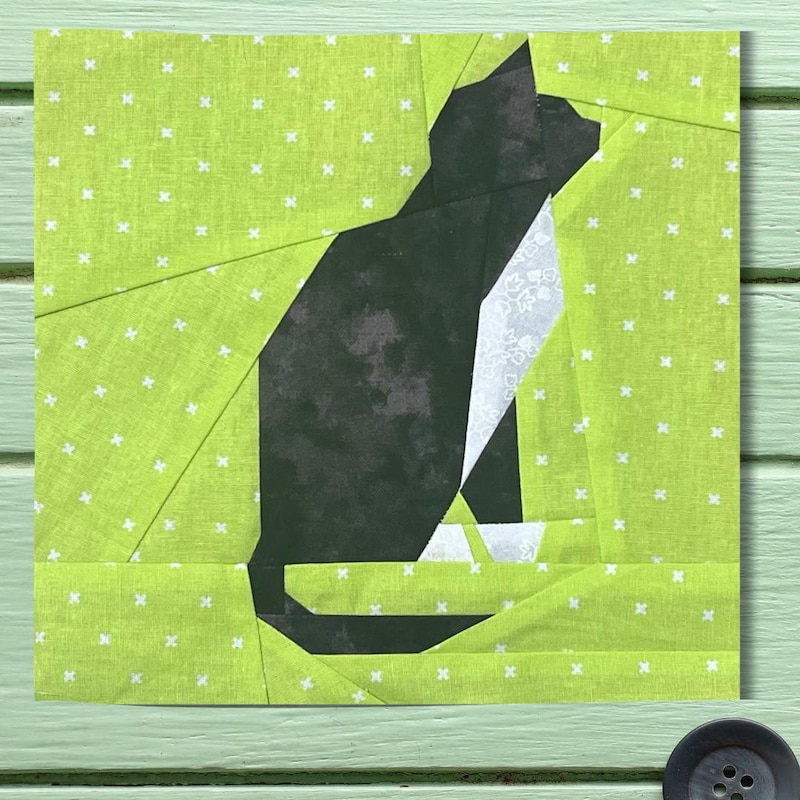 Gray Cat Quilt Pattern - Etsy