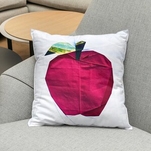 Apple Quilt Block Pattern Foundation Paper Piecing 50 X50 Cm FPP PDF - Etsy