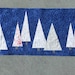 FPP Quilted Christmas Tree Pattern Festive Holiday Table Runner PDF ...