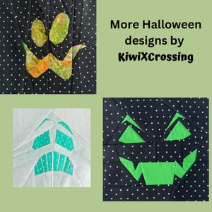 FPP Pattern Grill Teeth Monster Halloween Face Foundation Paper Pieced ...