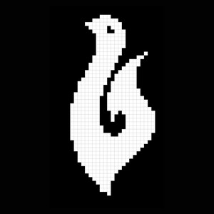 Cross Stitch Pattern Hei Matau Maori Fish Hook New Zealand PDF Instant ...