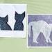 FPP Pattern Bundle 10x Cat Silhouette Foundation Paper Piecing Pattern ...