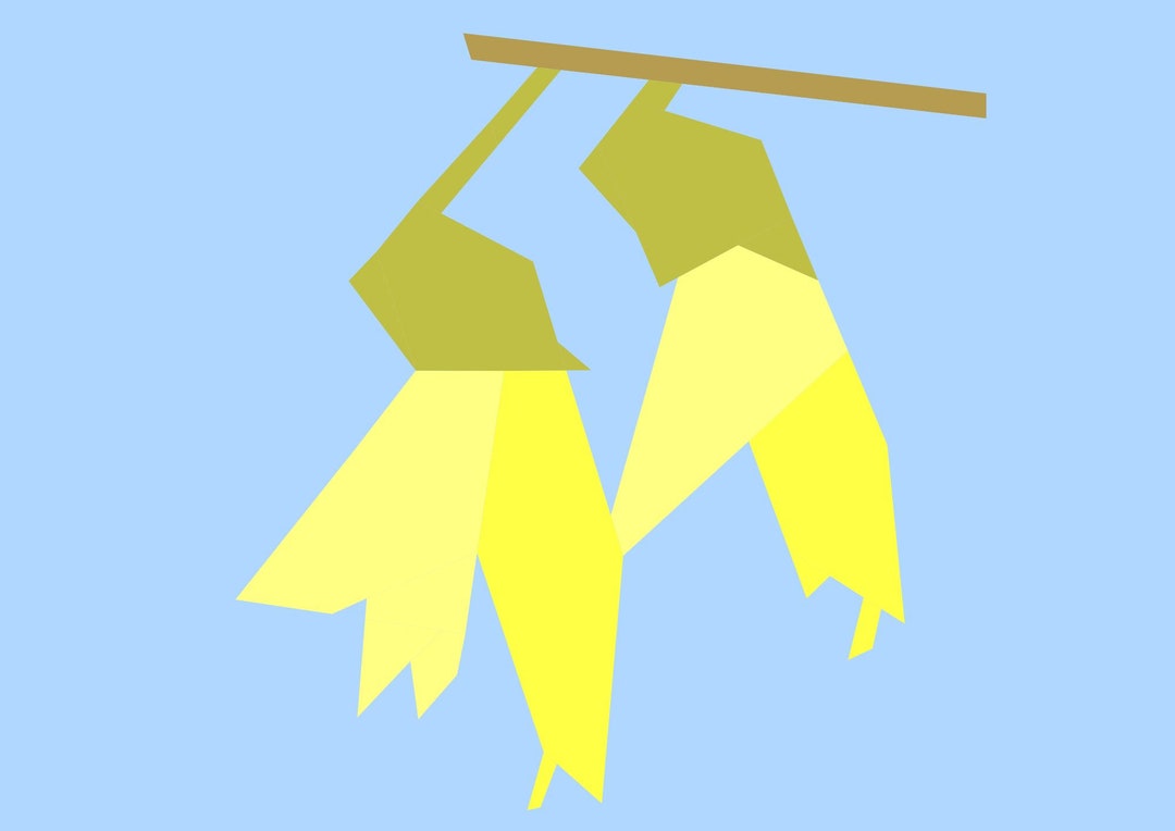 Foundation Paper Piecing Quilt Block Kowhai Flower New Zealand - Etsy