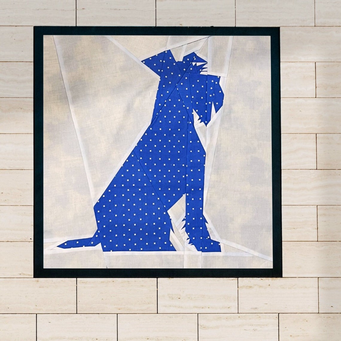 Giant Sized Schnauzer Quilt Block Foundation Paper Pieced Pattern 80 ...
