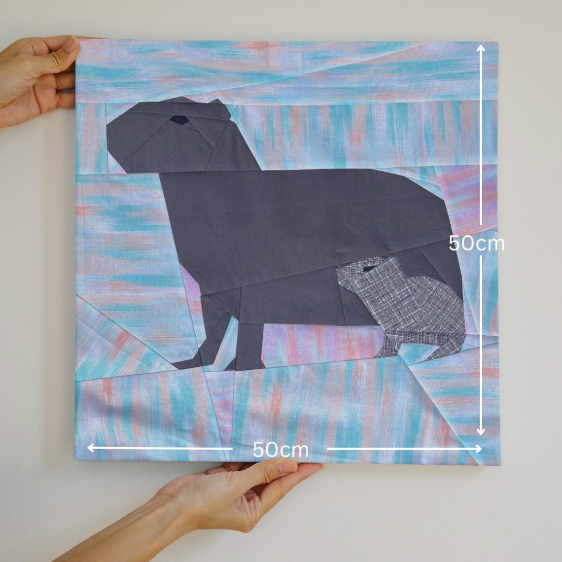 Capybara Mumma and Baby Quilt Block Pattern Printable - Etsy