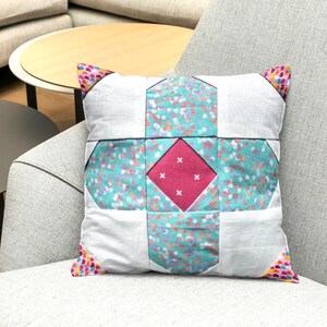 Daisy Foundation Paper Pieced Quilt Block Pattern FPP 15 X 15cm 25 X ...