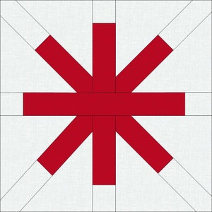 FLOAT Quilt Block Pattern Foundation Paper Piece - Etsy