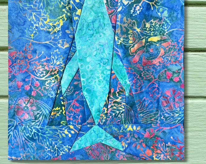 Orca Killer Whale Quilt Block Pattern Foundation Paper Piecing FPP ...
