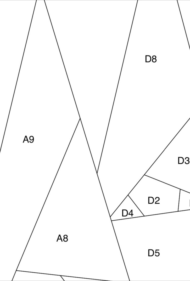 Foundation Paper Piecing Pattern Block Christmas Gnomes PDF Instant ...