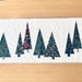 FPP Quilted Christmas Tree Pattern Festive Holiday Table Runner PDF ...