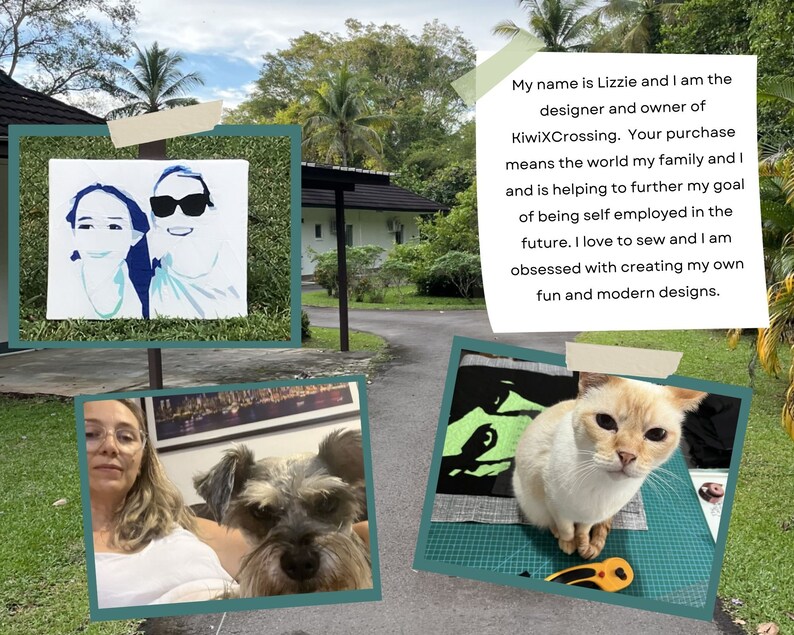 FPP Pattern Grill Teeth Monster Halloween Face Foundation Paper Pieced ...