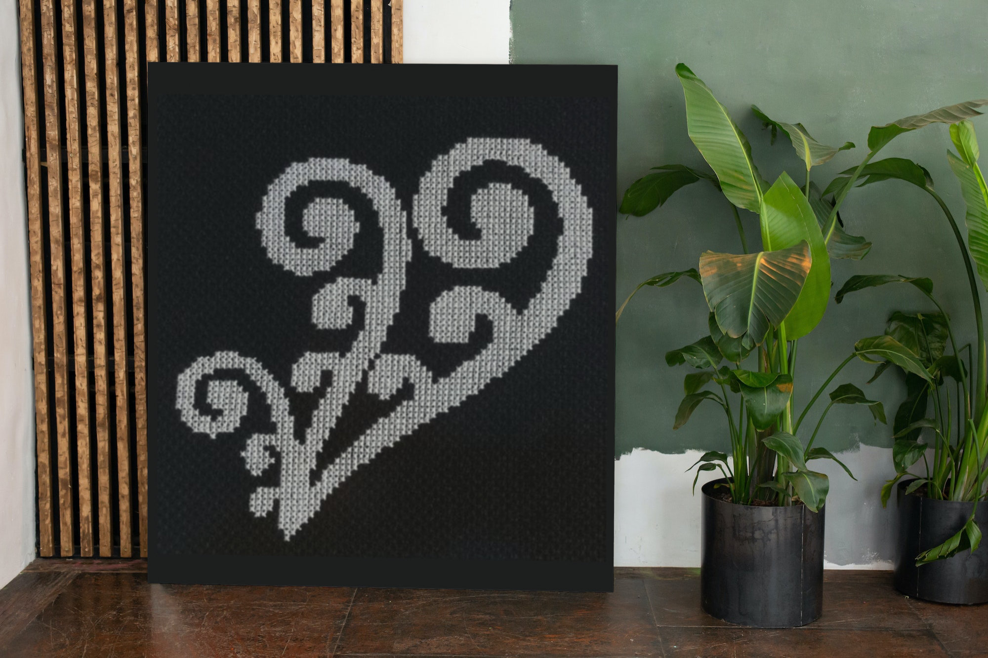 Cross Stitch Pattern Maori Koru 1 New Zealand Chart Iconic Kiwiana ...