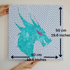 Dragon Quilt Block Pattern Foundation Paper Piecing FPP Instant ...