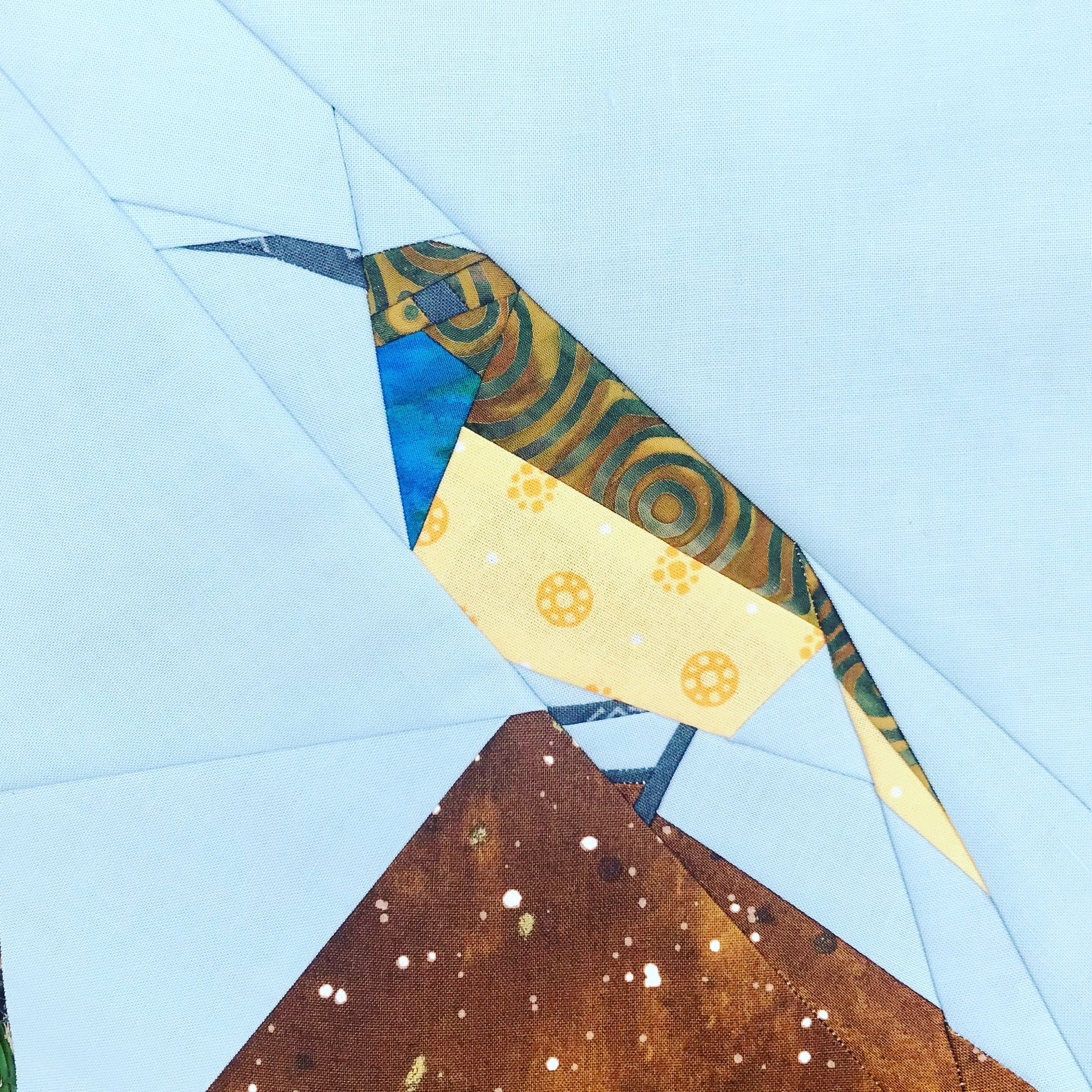 Foundation Paper Piecing Pattern Borneo Garden Bird Collection - Etsy