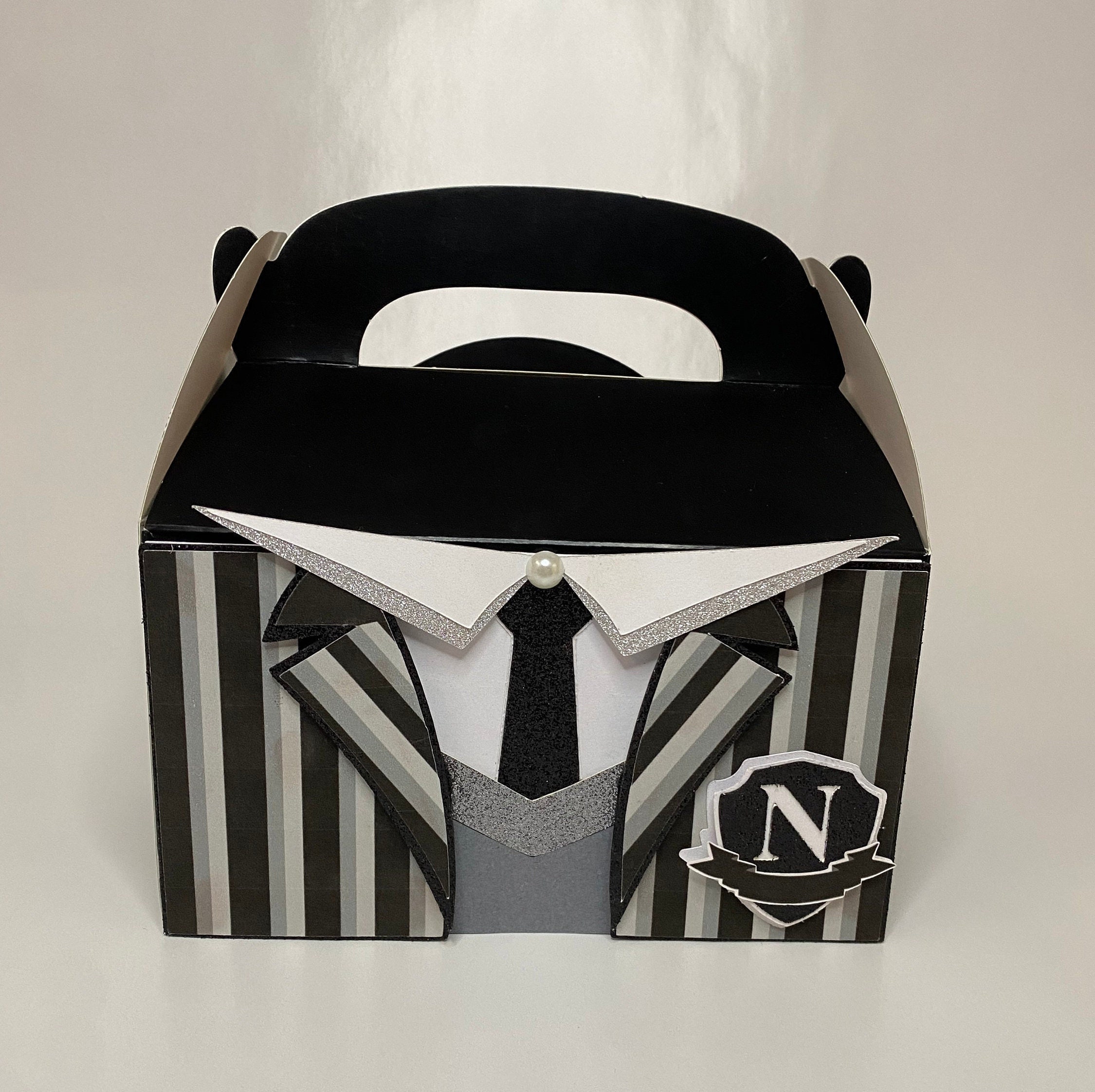 Wednesday Addams Gable Box, Wednesday Treat Bag, Candy Bag, Wednesday ...
