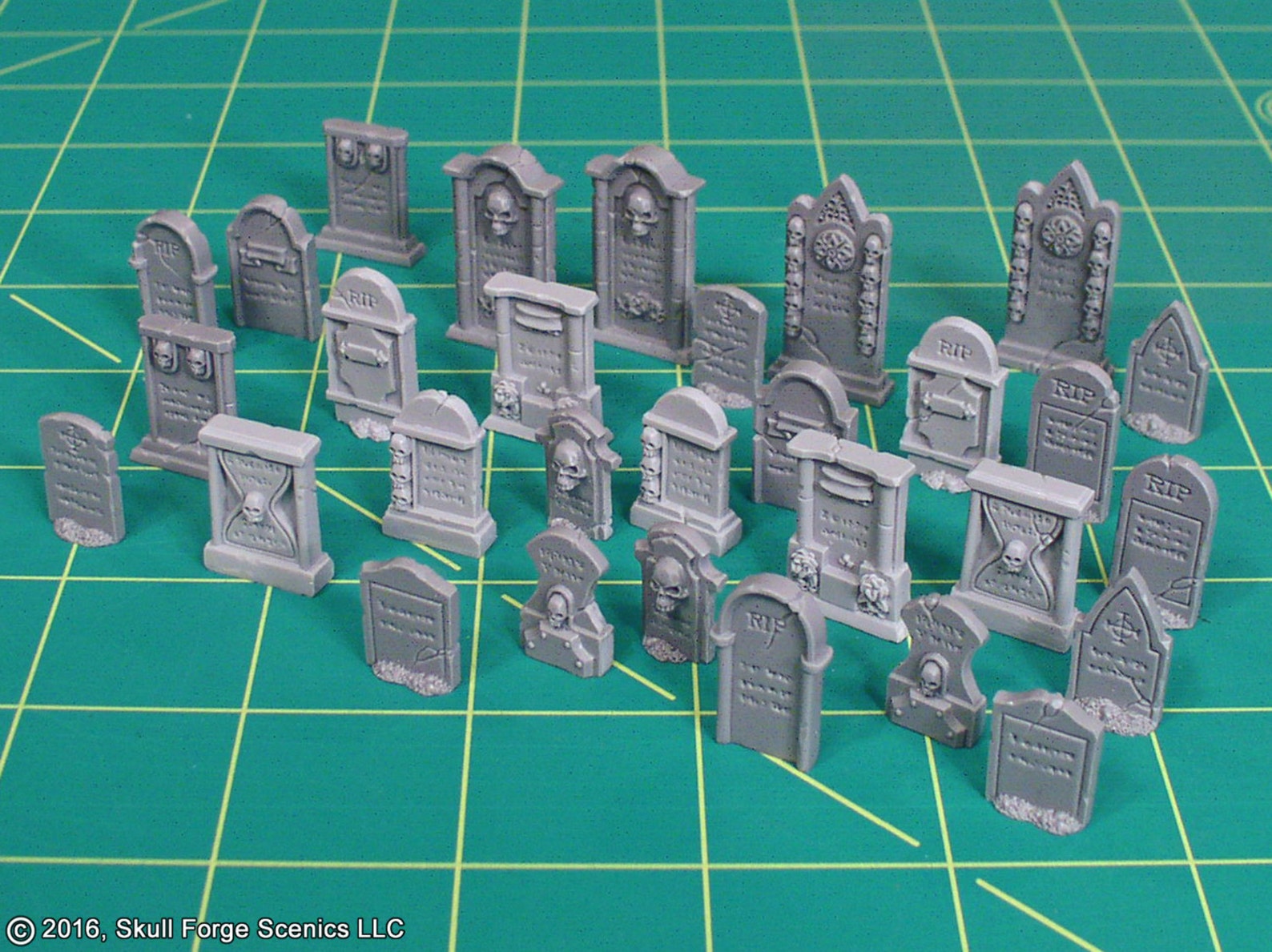 TOMBSTONES set of 30 - Etsy