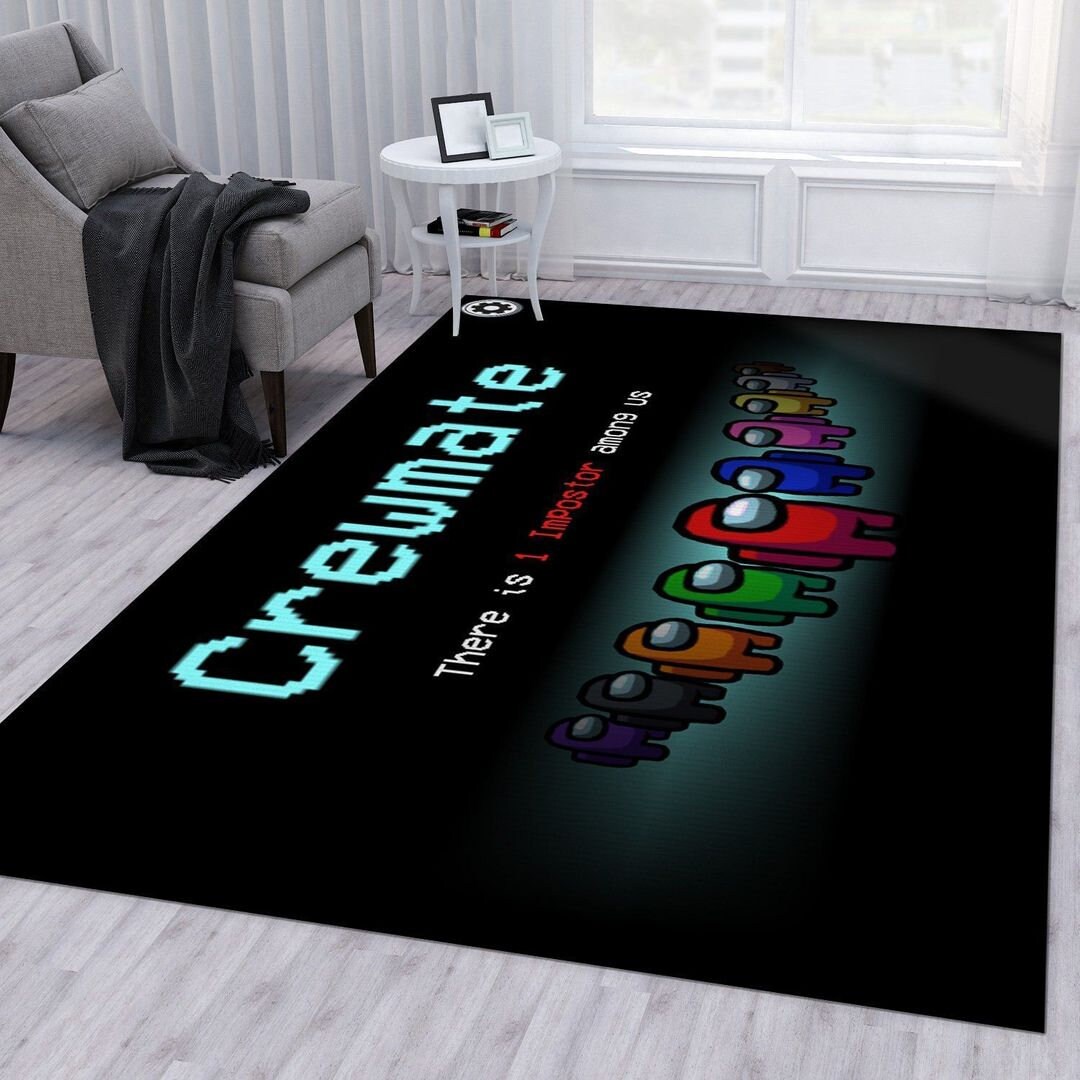 Among Us Gaming Rug Living Room Floor Decor RG1752 - Etsy