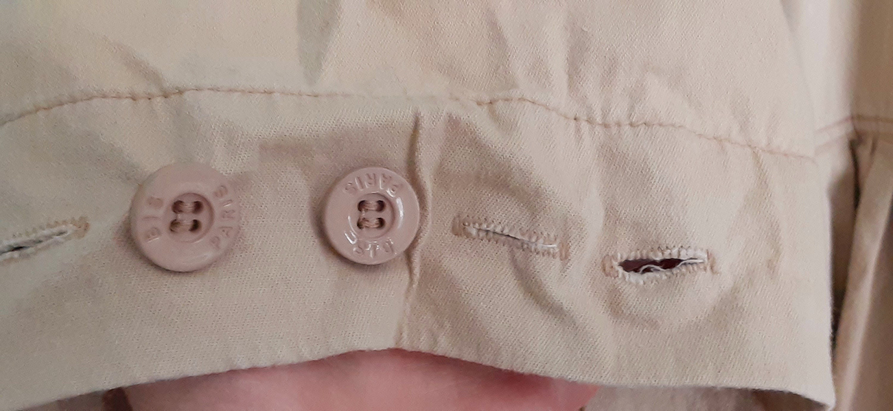 1980's Gene Ewing BIS Wrinkled Denim Dress, Khaki, in Small. Like New ...
