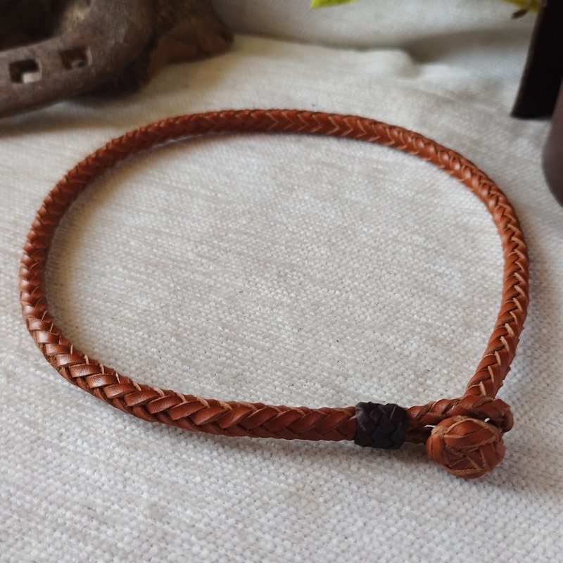 Braided Necklace - Etsy