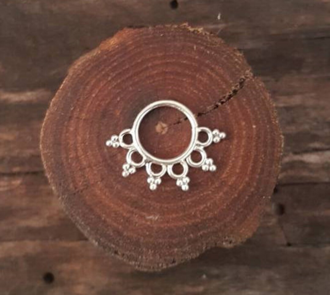 Septum Ring Silver Septum Piercing Dainty Septum.tribal Septum Indian ...