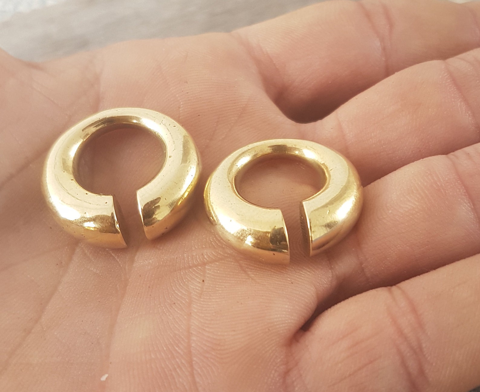 Ear Weights Plugs Stretch Ear Weights Gold Ear Weights Tribal.stretch ...