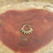 Septum Ring Septum Piercing Gold Septum Gold Earring - Etsy