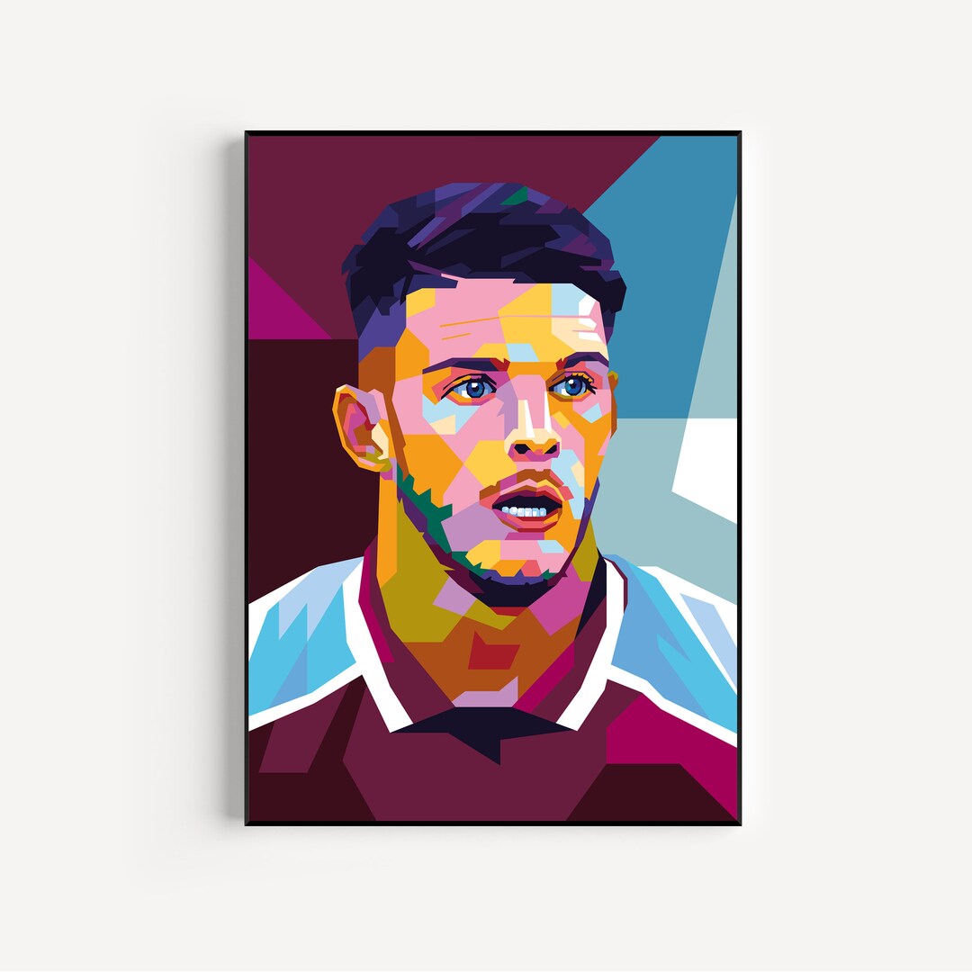 Declan Rice West Ham United Poster Photo Art Print West Ham - Etsy