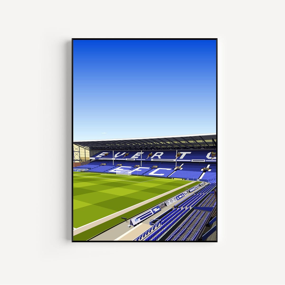Goodison Park Everton Stadium Art Poster Photo Print - Etsy