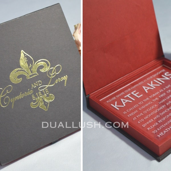 Acrylic Wedding Invitations - Etsy