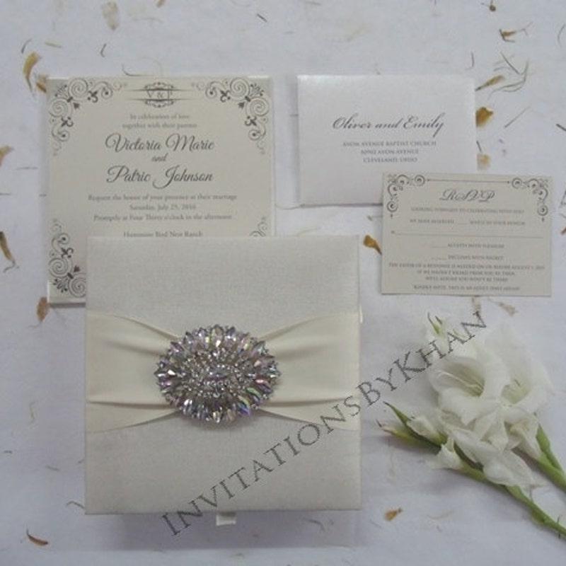 Rhinestone Wedding - Etsy