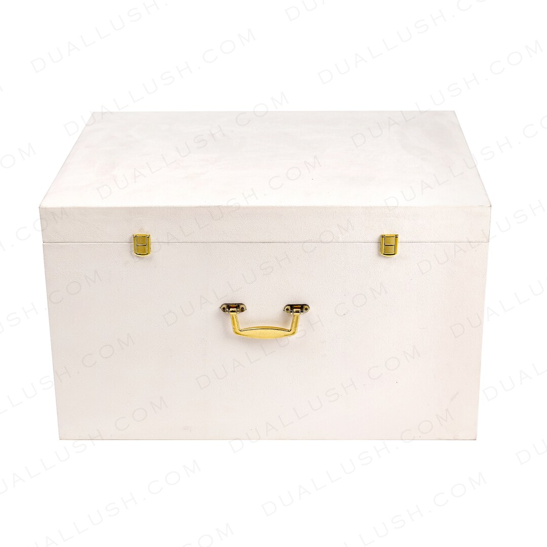 Lehenga Box, Suede Packaging Box for Bridal Wedding Gown, Lehenga ...