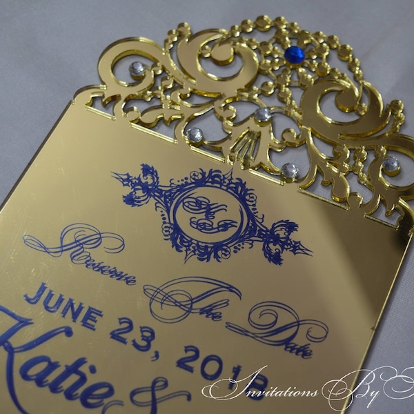 Mirror Invitation - Etsy