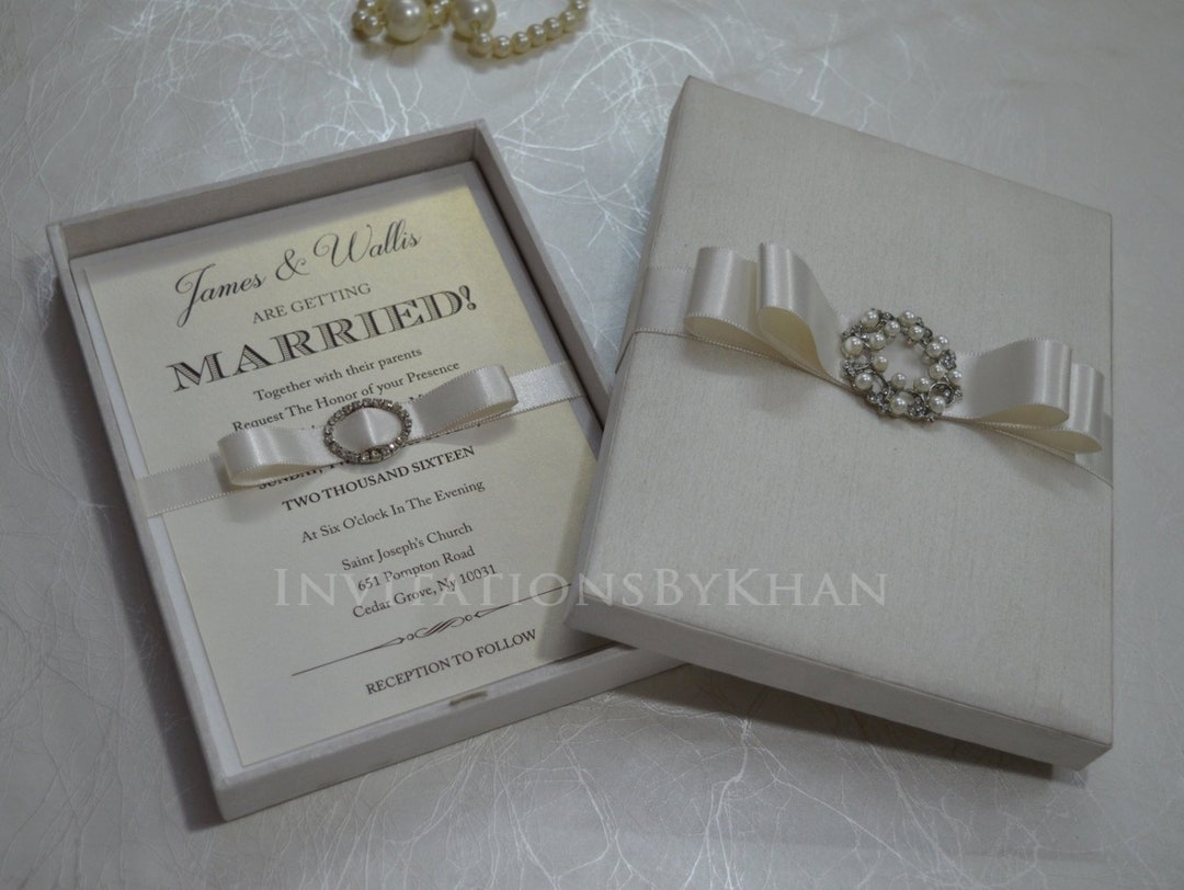Wedding Invitation Box Wedding Invitation, Box Invitation, Acrylic ...