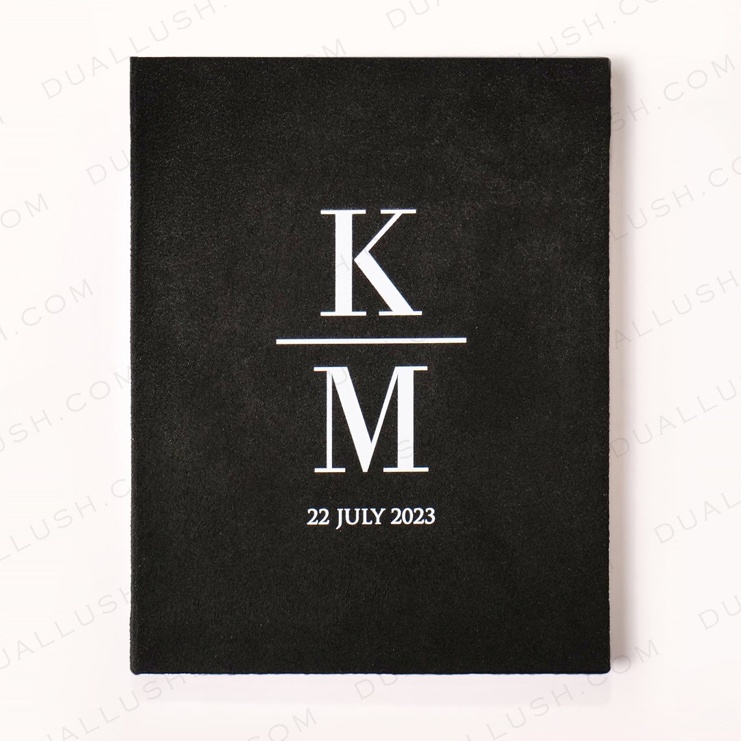 Wedding Invitation Card, Black Velvet Wedding Invitation Box With ...