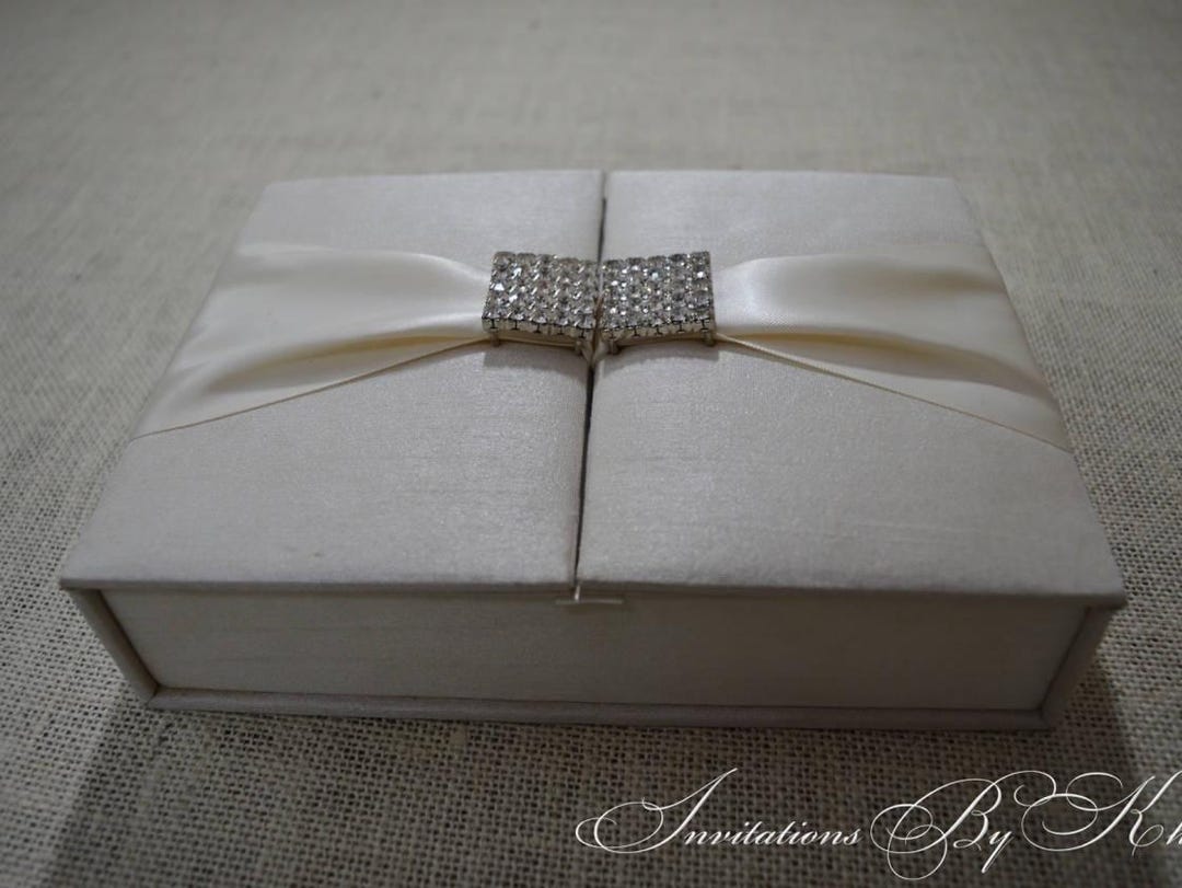Luxury Wedding Invitation Box, Boxed Wedding Invitations, Invitation ...
