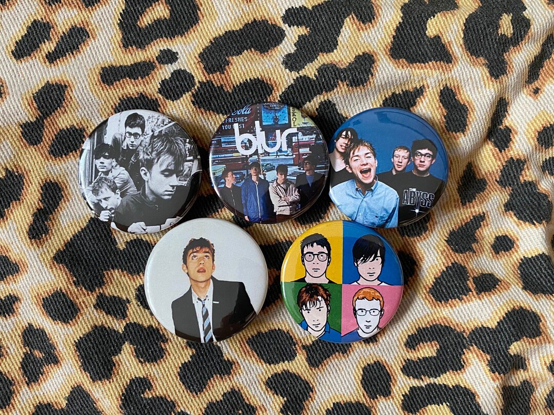 BLUR Pack 38mm Badges - Etsy UK