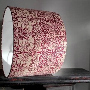 William Morris Red Brer Rabbit Lampshade - Etsy UK