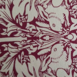 William Morris Red Brer Rabbit Lampshade - Etsy UK