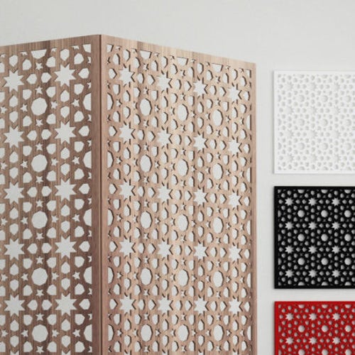 ISTANBUL SCREEN PANEL Template Islamic Geometry Room Divider - Etsy