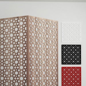 BAKU SCREEN PANEL Arabic Designs Arabesques Geometry Art Patterns File ...