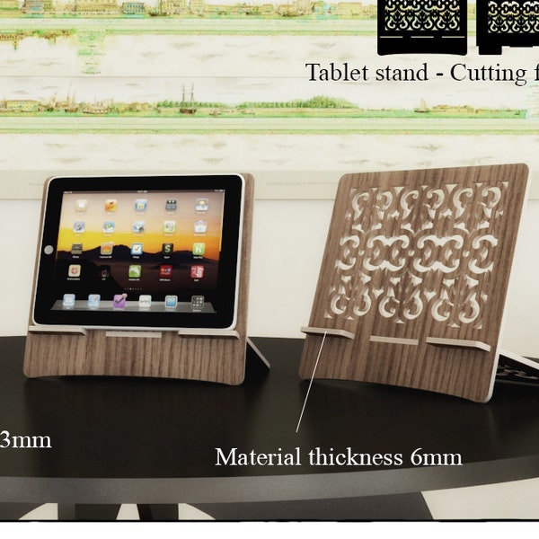 Wooden iPad Stand - Etsy