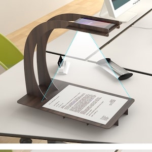 Wooden Phone Scanner Stand: Laser Cut Template (digital Download) - Etsy
