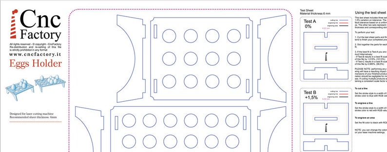 EGGS HOLDER Template Cutting File Wooden Egg Holder | Etsy