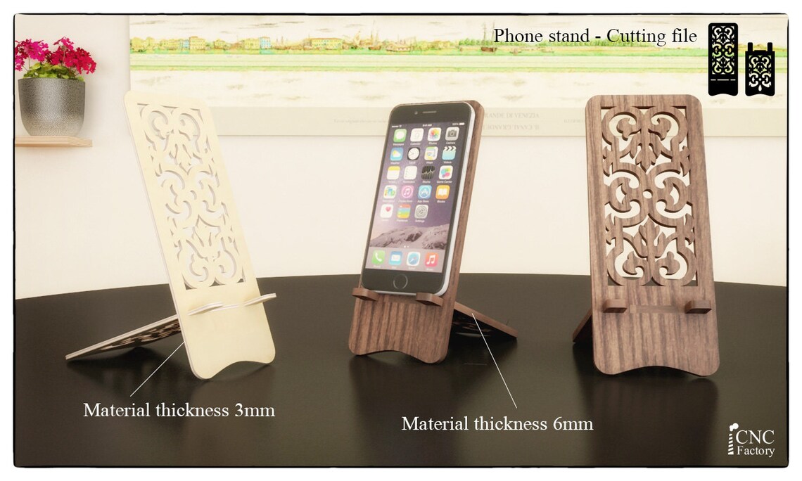 PHONE STAND Laser Cutting Template Plans Wooden Iphone - Etsy Australia