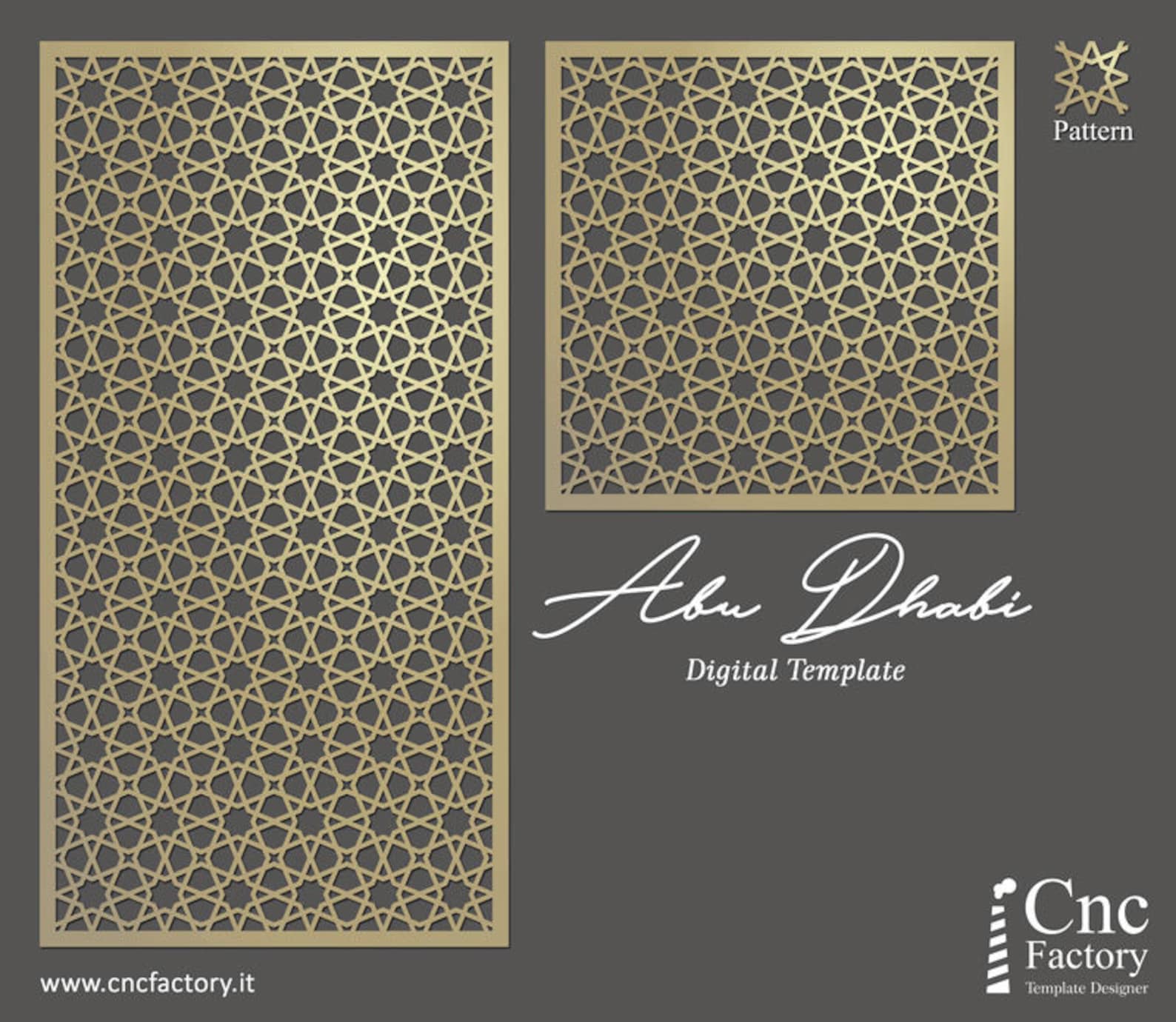ABU DHABI Screen Panel Islamic Geometry Arabesques Patterns - Etsy
